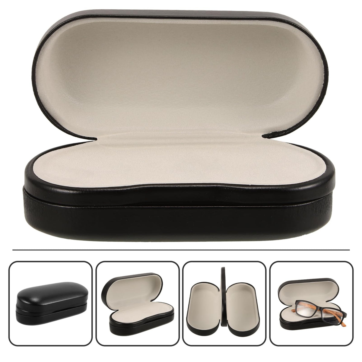Eyeglasses Case Diversion Safe | Double-Sided Secret Compartment