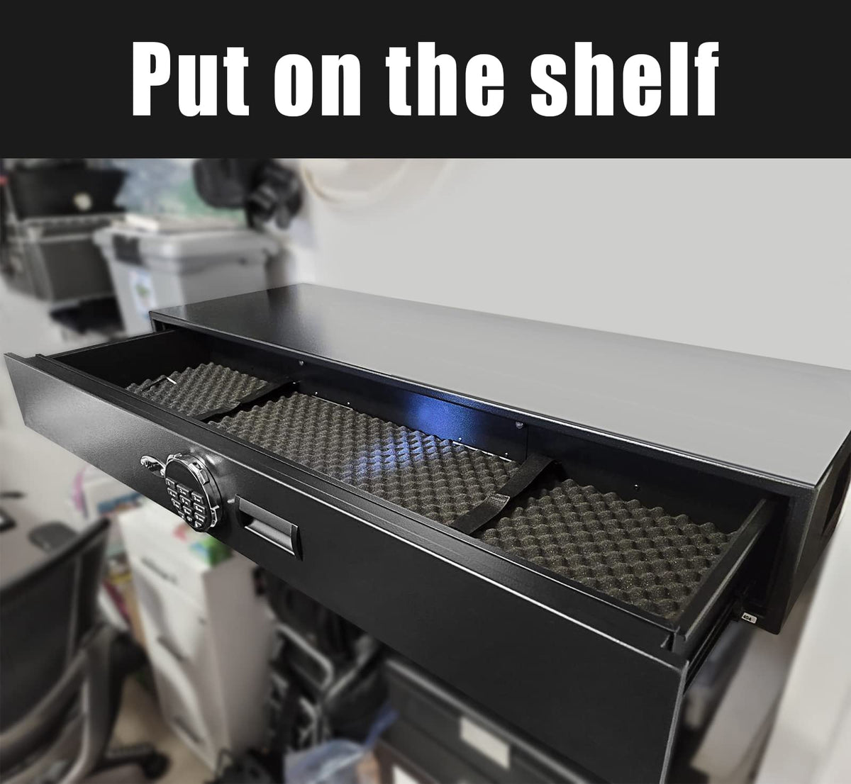 Under-Bed Concealment Safe Drawer | Secret Stashing