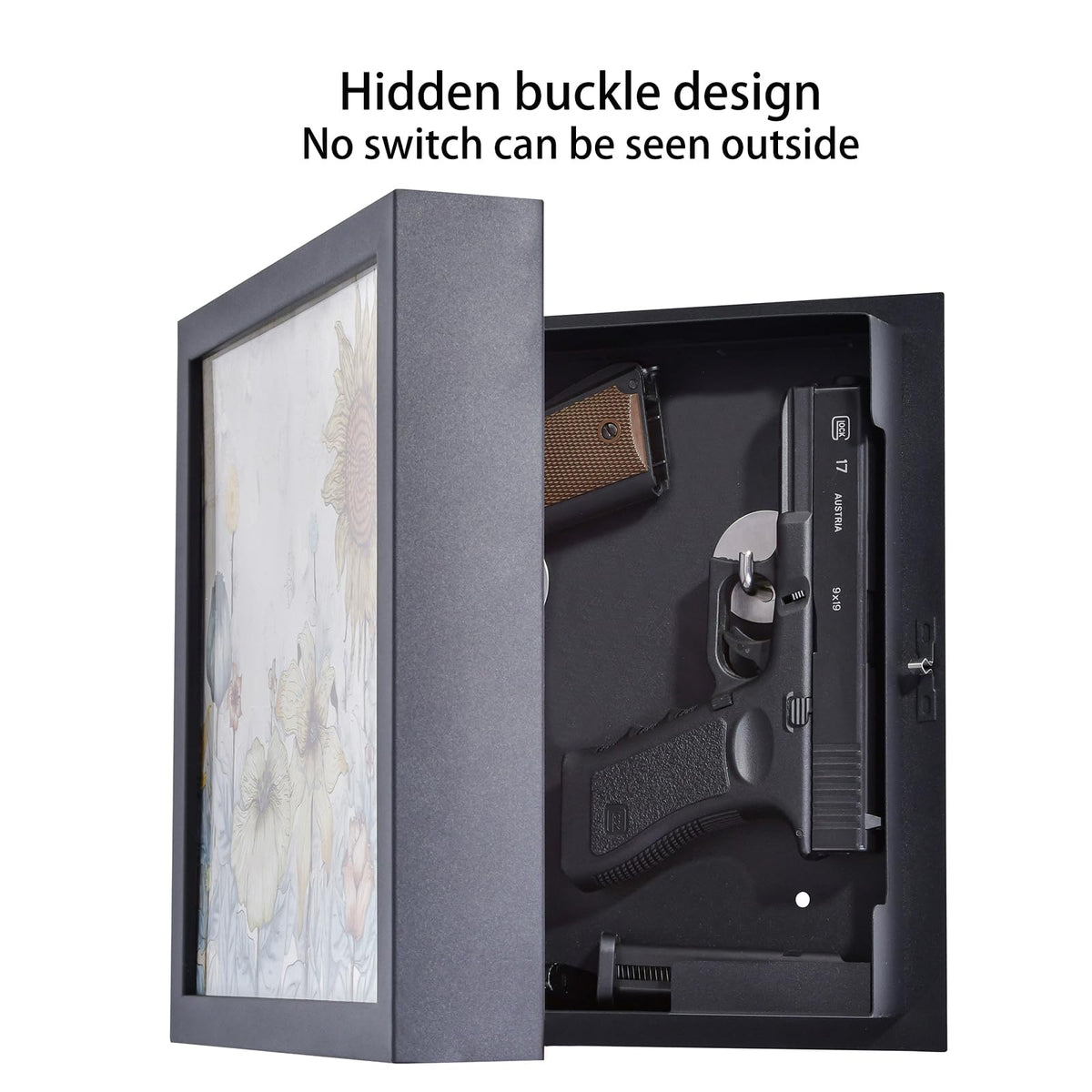 Wall-Mounted Hidden Cabinet (Concealment Furniture) | Secret Stashing