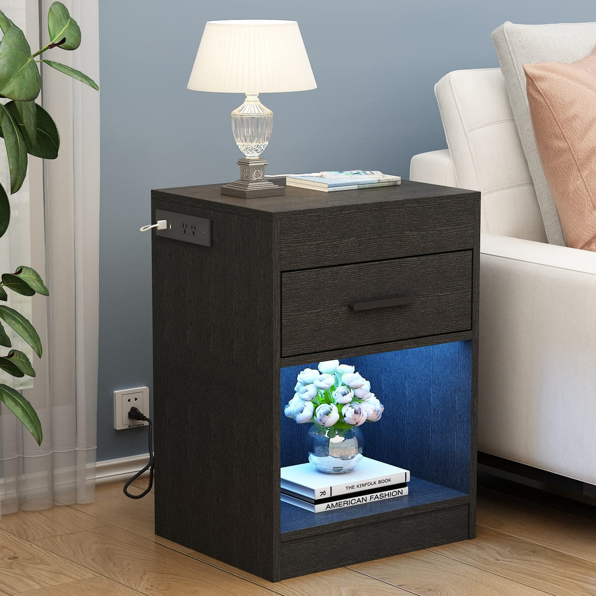 Concealment Nightstand with RFID Lock | Secret Stashing