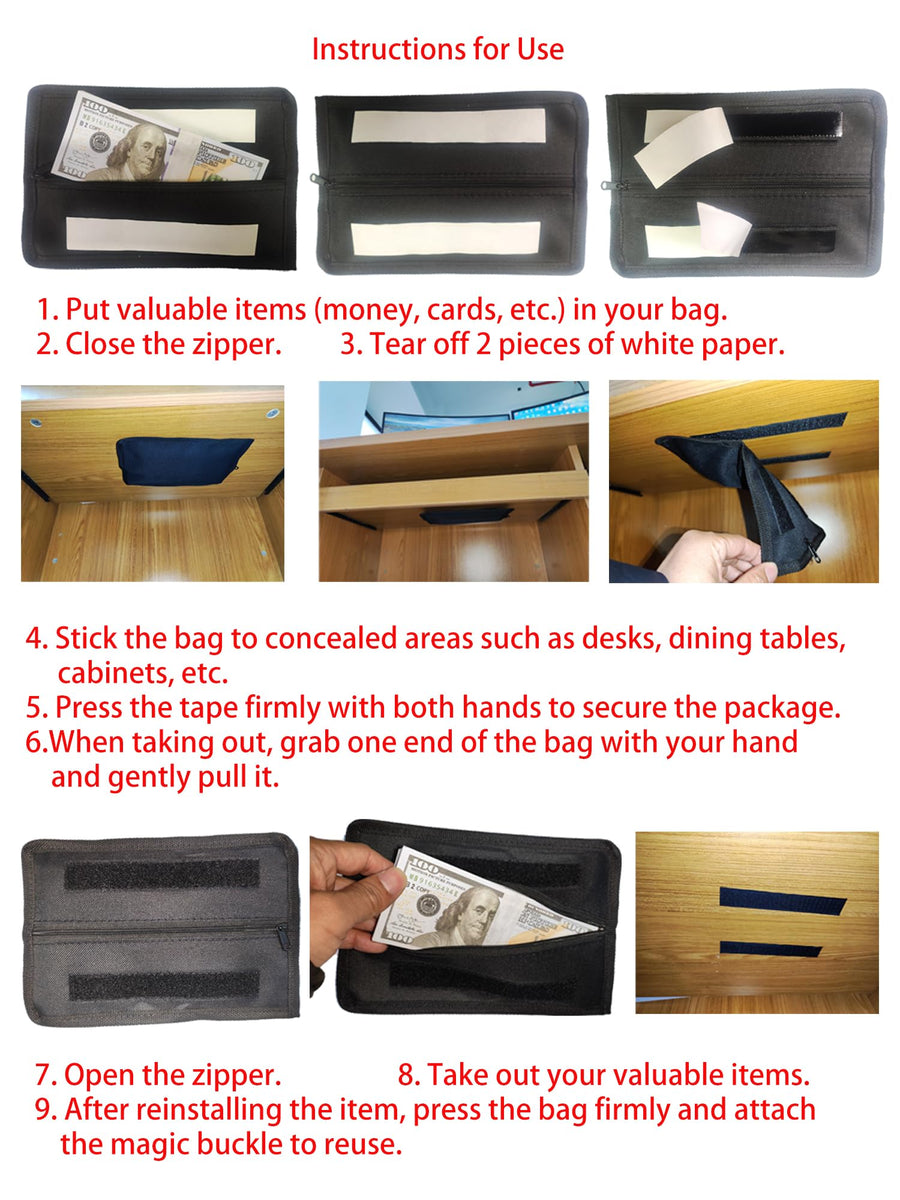 Hidden Safe Bag | Secret Stashing