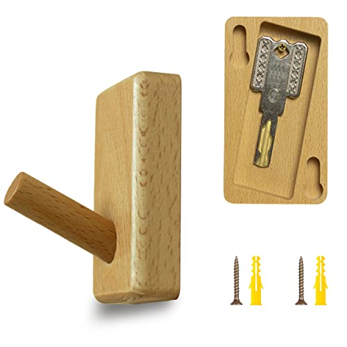 Hidden Key Storage Wall Hook | Secret Stashing