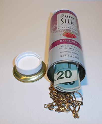Pure Silk Shaving Cream Diversion Safe Stash | Secret Stashing