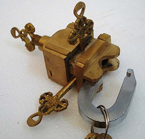 6 Key Square Trick Puzzle Padlock | Secret Stashing