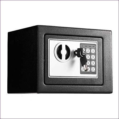 Digital Electronic Safe Security Box | Secret Stashing