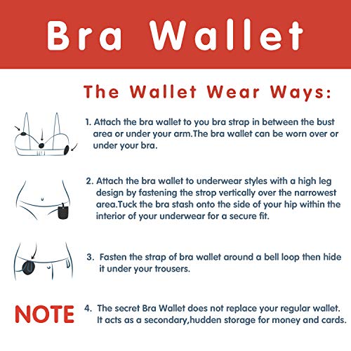Undercover Bra Wallet | Secret Stashing