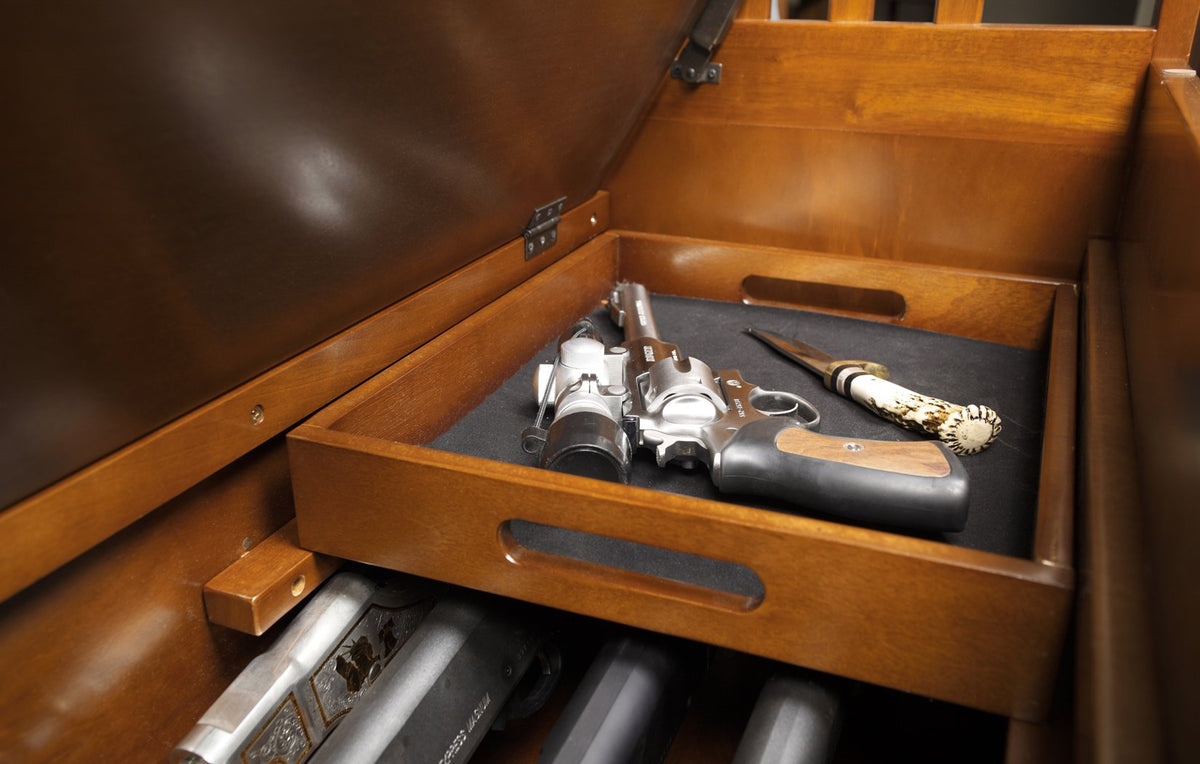 Classics Entryway Gun Concealment Bench | Secret Stashing